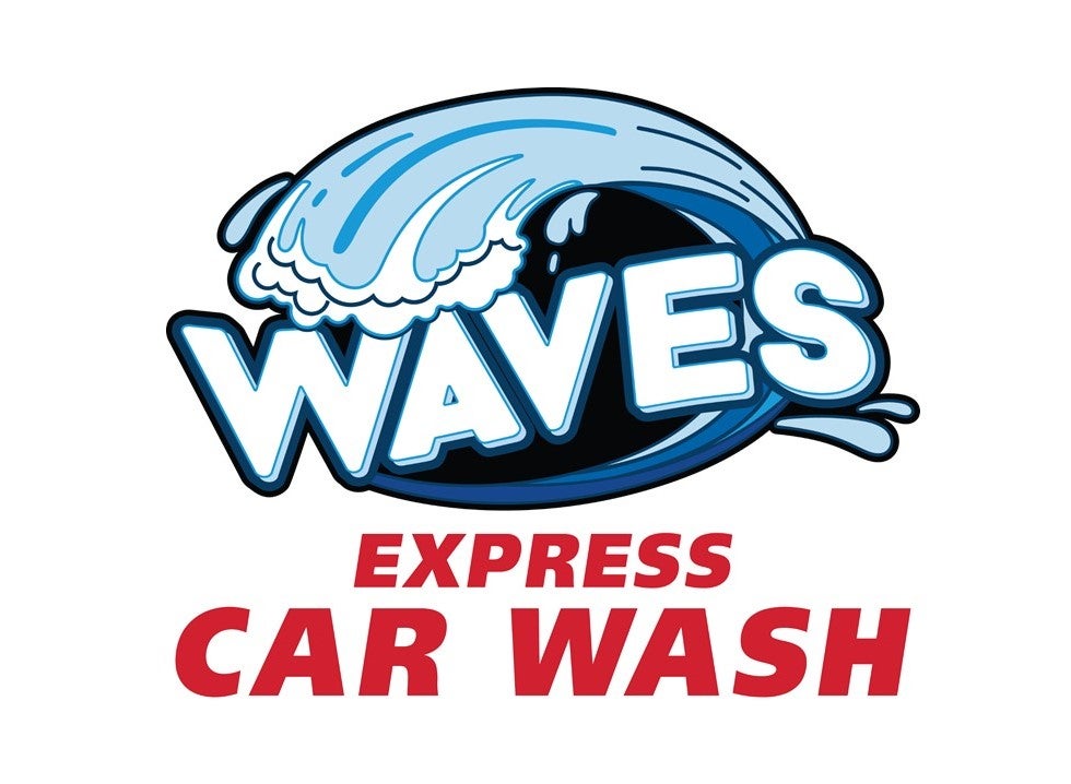 Waves Express Car Wash logo